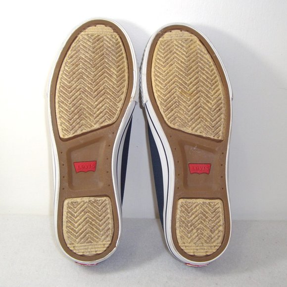 Levi's | Shoes | Nwot Levis Stan Buck Womens Navy Canvas Upper Sneakers ...